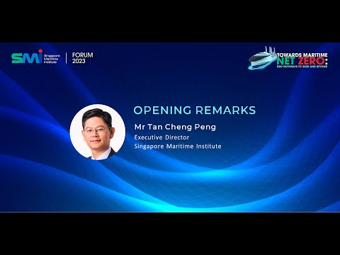SMI Forum 2023: Opening remarks by Mr Tan Cheng Peng, Executive Director, SMI