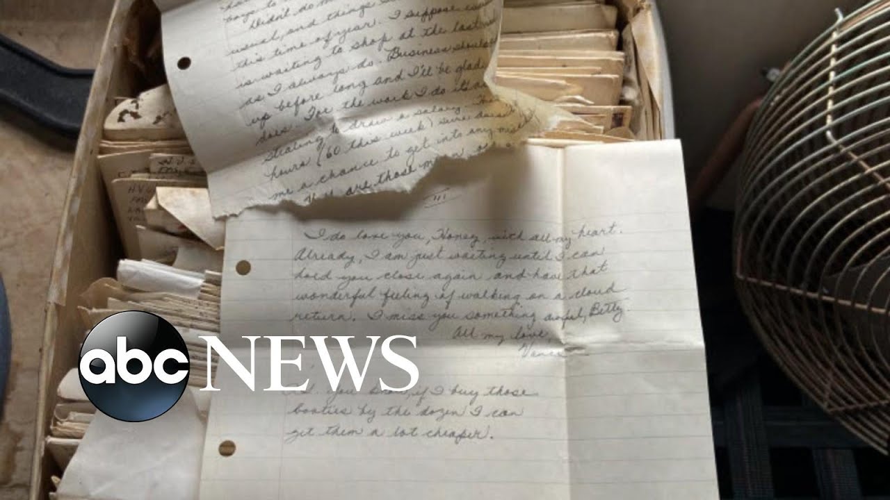 Decades-old love letters found