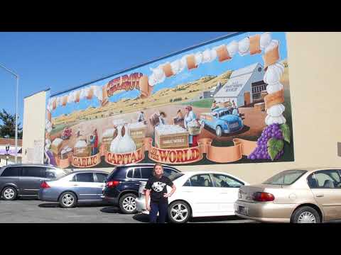 Garlic Capitol of the World in Gilroy, California