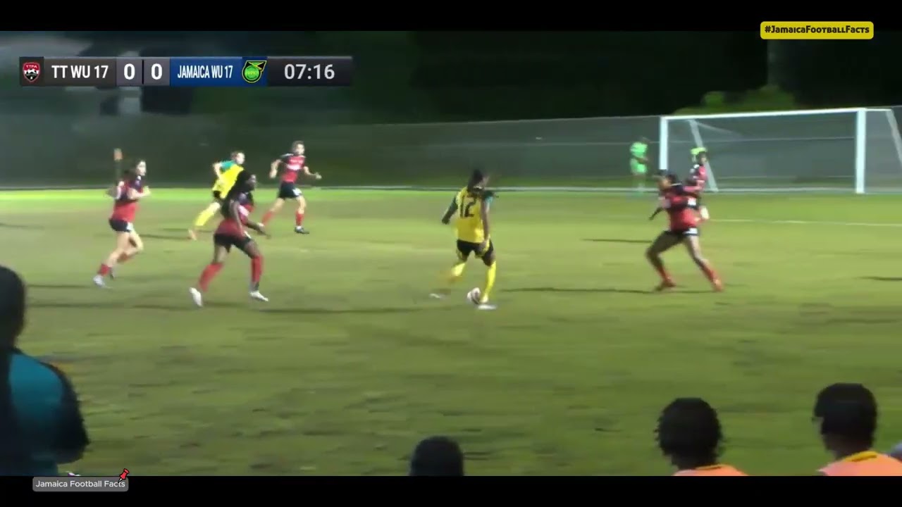 Trinidad & Tobago U17 v Jamaica U17 Girls | Full Match | Jewels of the Caribbean Competition 2025
