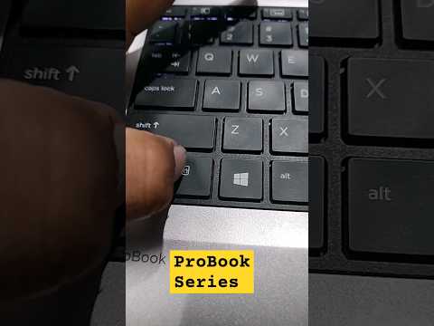 HP ProBook Series Laptop Keyboard Backlight On/Off Shortcut Key#macnitesh#2023shorts#keyboardtricks