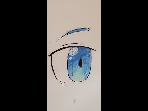 Easy anime eyes tutorial!