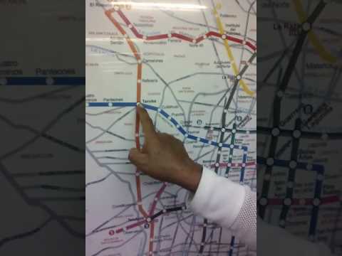 mapa del metro CDMX /subway map