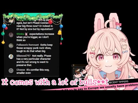 The reason why Pippa doesn't wish Phase-Connect to be big company of vtubing