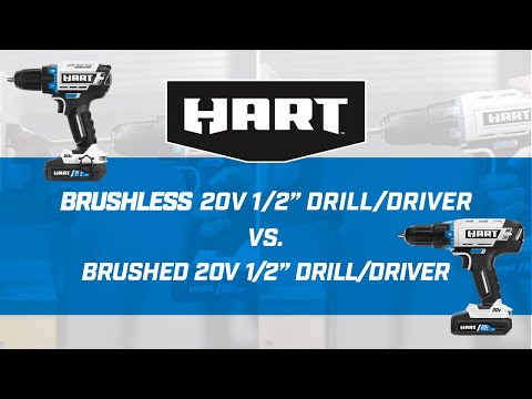 20V Brushless Drill/Driver versus Brushed Drill/Driver