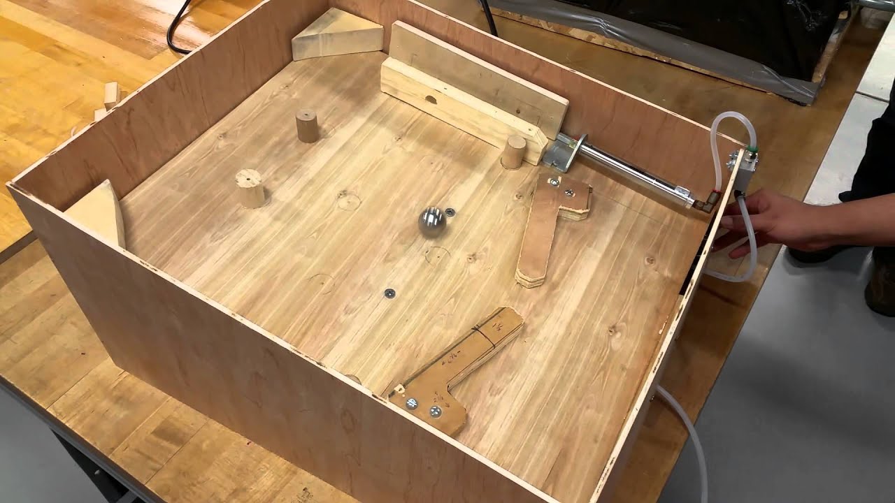 Pneumatic Pin Ball Machine