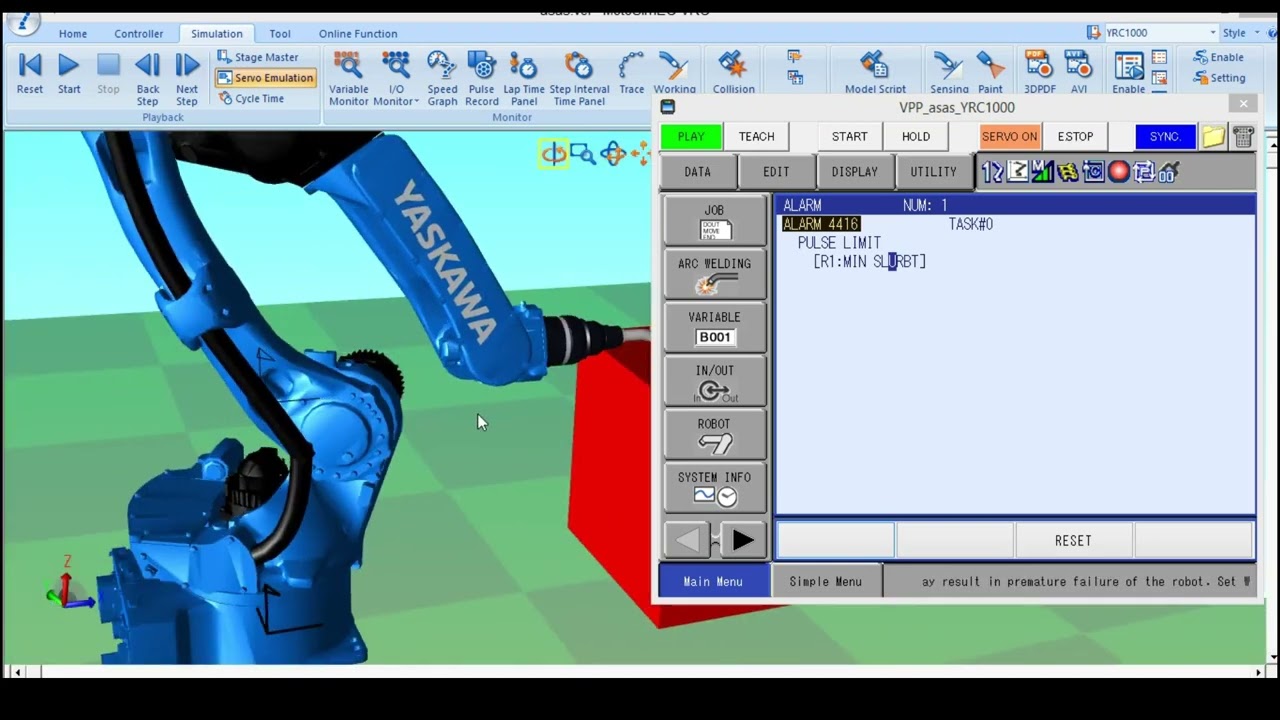 Yaskawa Motosim Robot Programming and Simulation Promotional Video