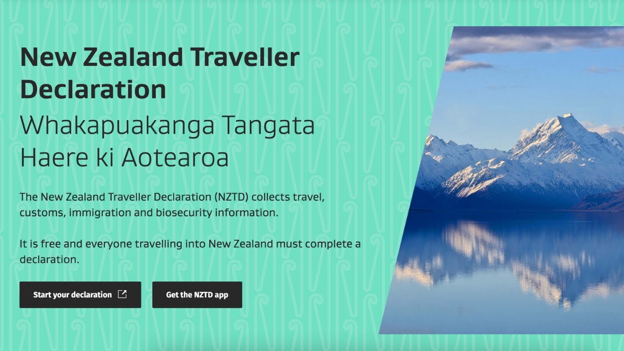How to Fill The New Zealand Traveller Declaration (NZTD) Tutorial