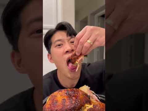 Eating the Famous $5 Rotisserie Chicken from Costco in America