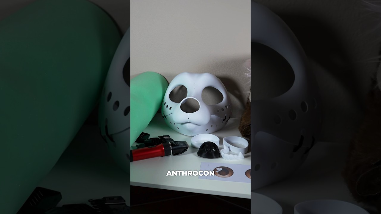 Setting up a fursuit base🐻🧵 #furry #fursuit