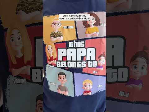 This Grandpa Belongs To | Personalized Shirt