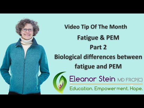 Fatigue & PEM - Part 2 - Biological differences between fatigue and PEM