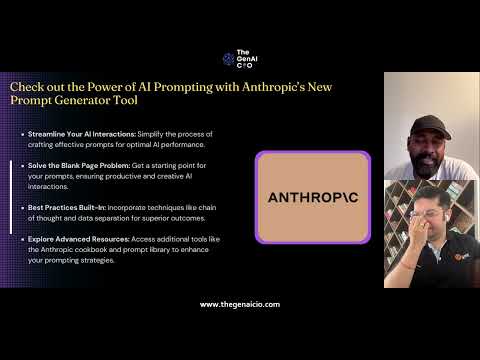 Check out the Power of AI Prompting with Anthropic’s New Prompt Generator Tool