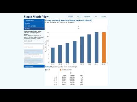 DataVista: Single Metric View Tour