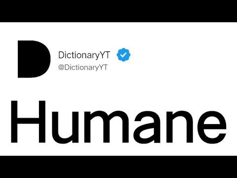 Humane Meaning in English