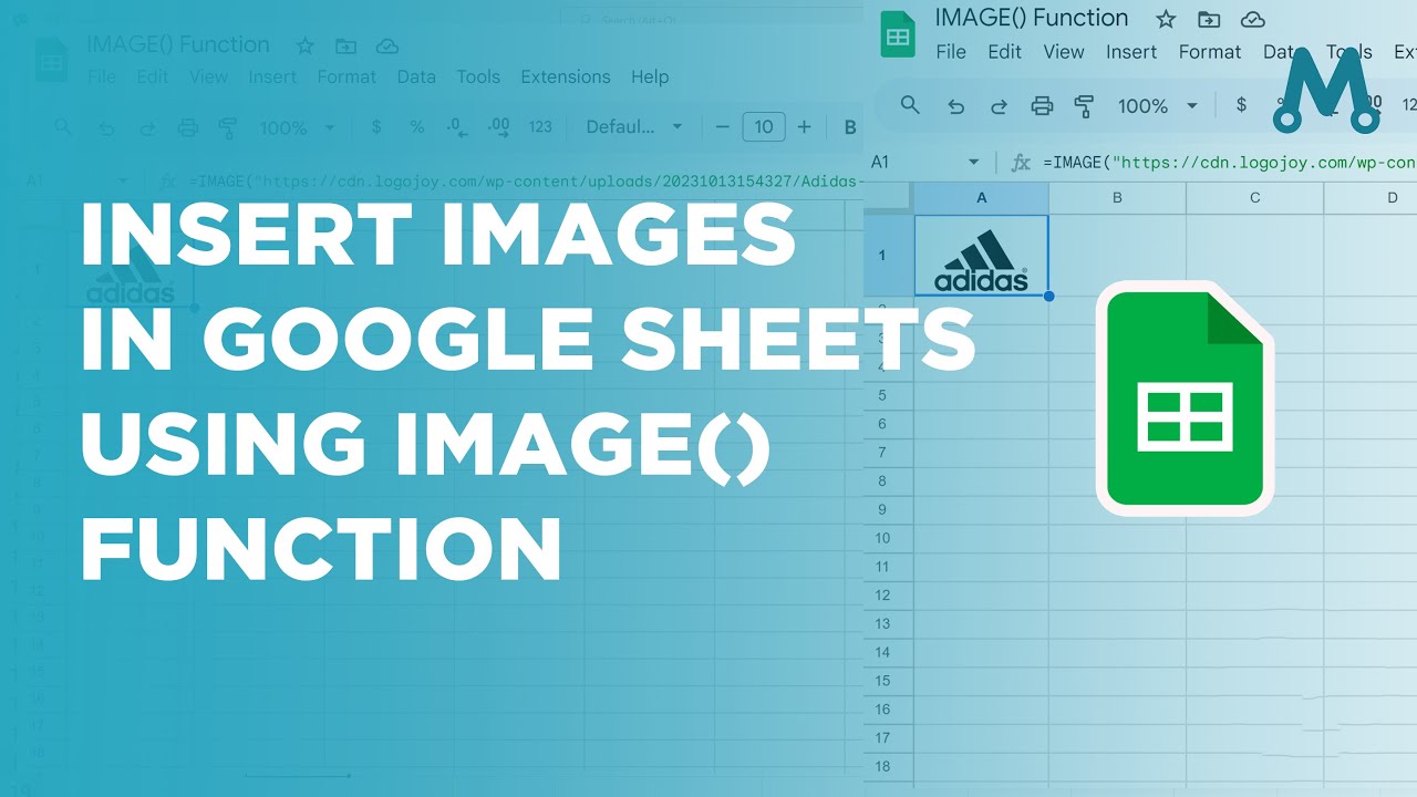 Insert Images Dynamically in Google Sheets Using IMAGE() function