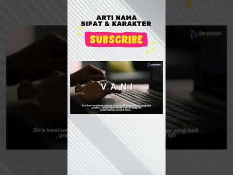 Arti Nama Vani Part 2 #Shorts