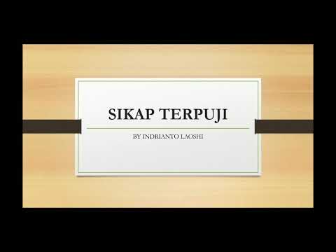 Video materi sikap terpuji