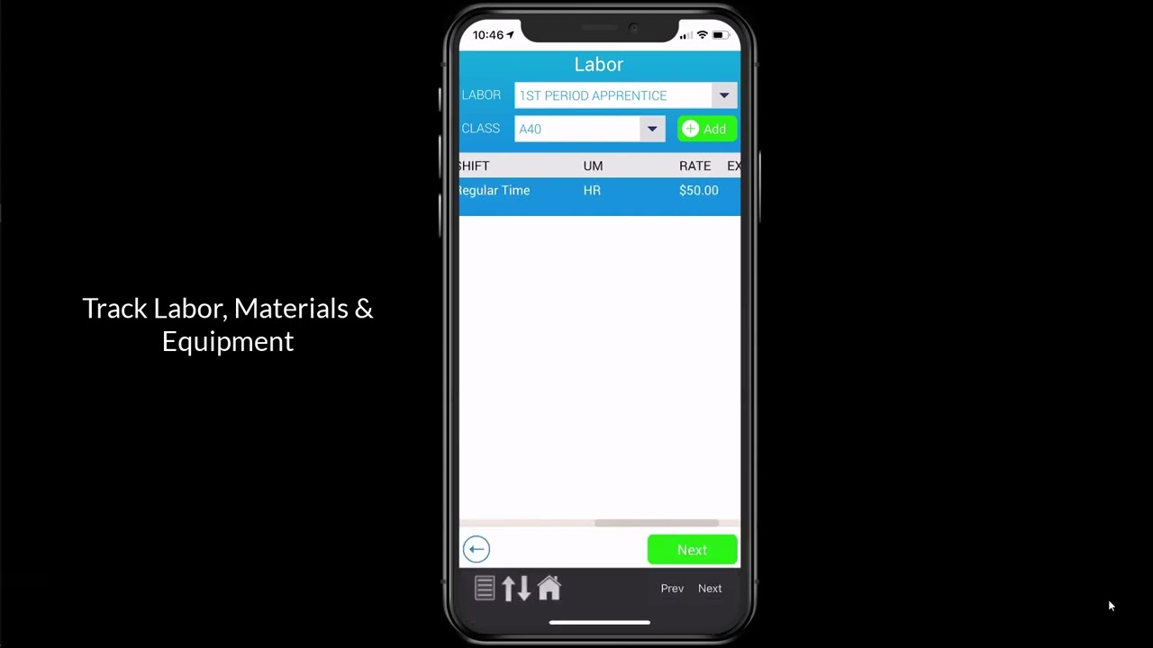 MobileFrame - Construction Work Order (Ready to Run Apps)