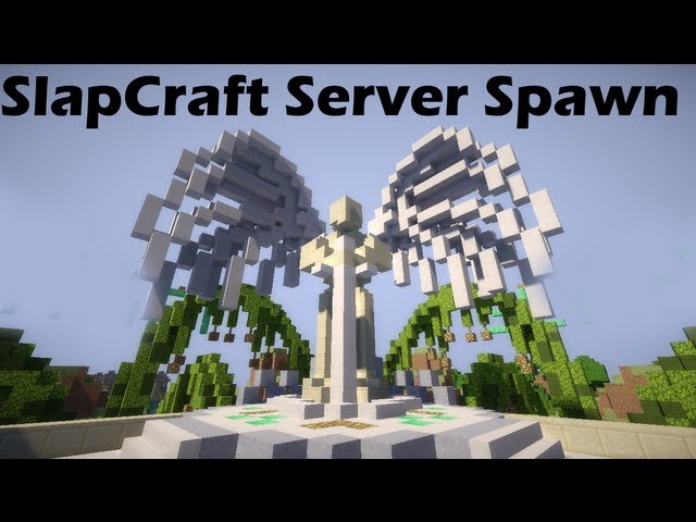 SlapCraft Server Spawn Minecraft Map