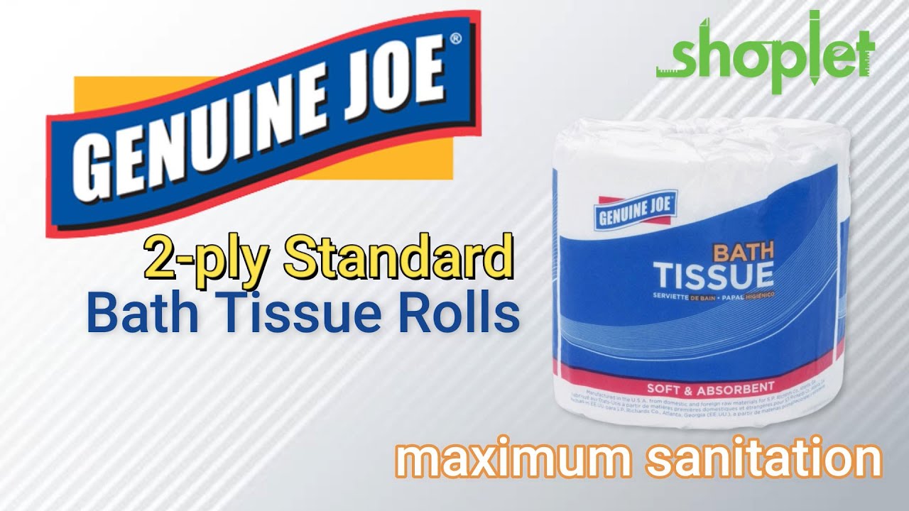 Genuine Joe 2-ply Standard Bath Tissue Rolls - GJO2540096 - Shoplet.com