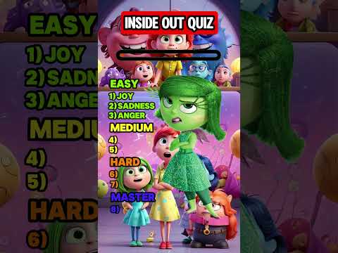 Only REAL Inside Out Fans Can Pass This Quiz! #shorts #quiz #trivia #insideout