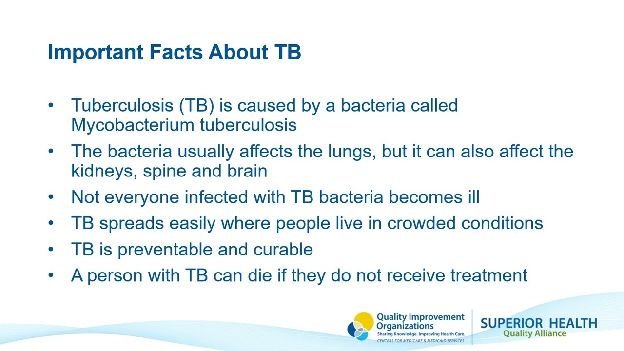 Tuberculosis (FLF) - Superior Health Quality Alliance