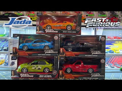 Unboxing Fast and Furious Jada Toys 1/24 Scale Diecast! Big Room Update!