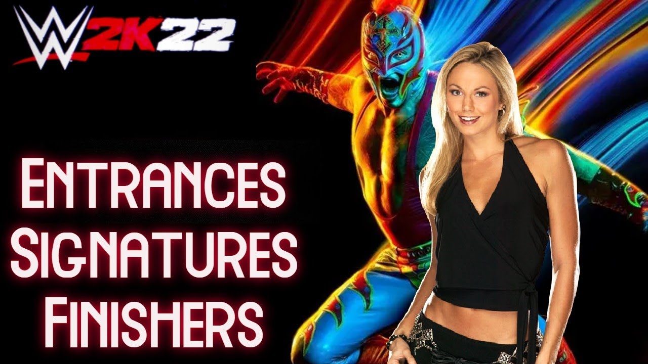 WWE 2K22 Entrances/Signatures/Finishers: DLC Stacy Keibler