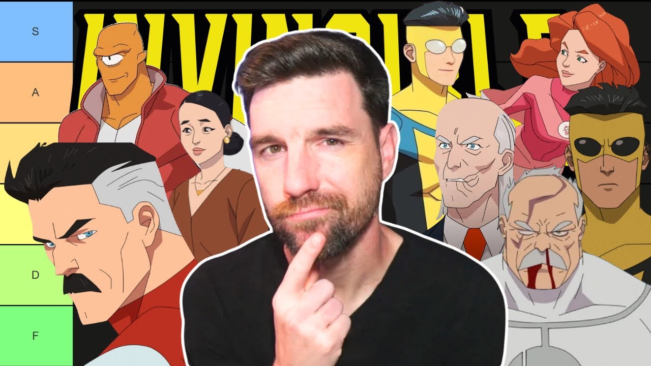Ranking My Favorite Invincible Characters! Invincible Tier List (Seasons 1-3)