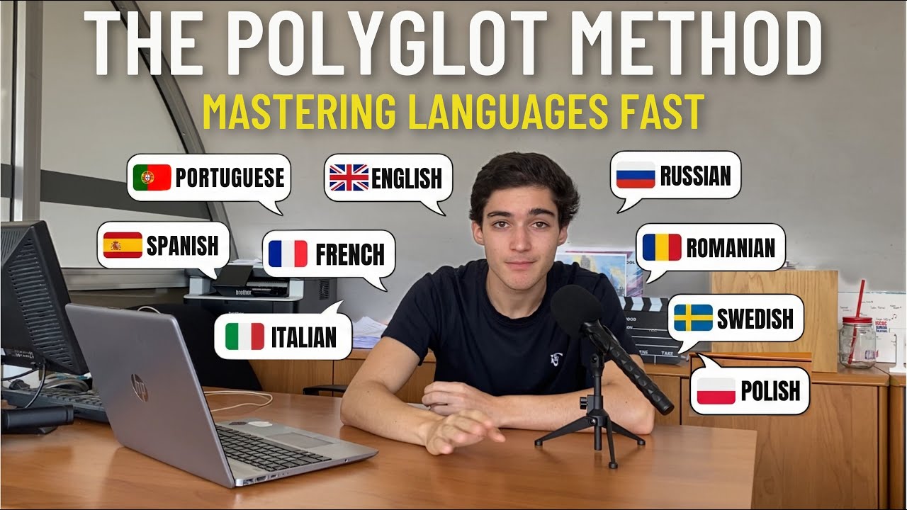 How To Learn Languages FAST: My POLYGLOT Method