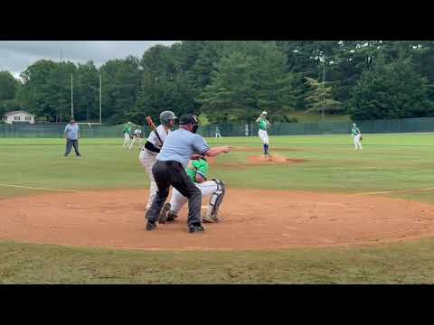 Clarke County HS (2026) RHP Aiden Wagner with two more scoreless frames this past weekend at JMU.