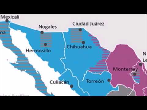 Este es el nuevo mapa del Narco en México, así se manejan las plazas