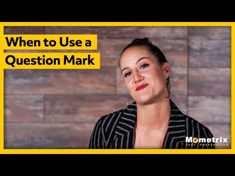 When to Use a Question Mark