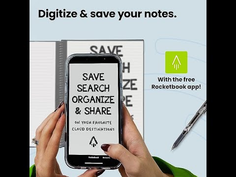Rocketbook Core Reusable Smart Notebook