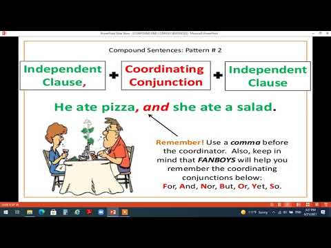 compound and complex sentences