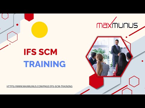 IFS SCM Training – IFS SCM Online Training (IFS SCM Certification Tips) IFS SCM Course