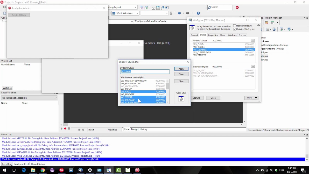 User Interface Security - Delphi #118