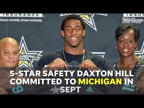 Daxton Hill, 5-star safety, signs with Michigan football