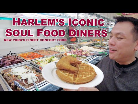 NYC's Best Chicken & Waffles and Soul Food Buffet at Jacob's Restaurant & Amy Ruth's in Harlem