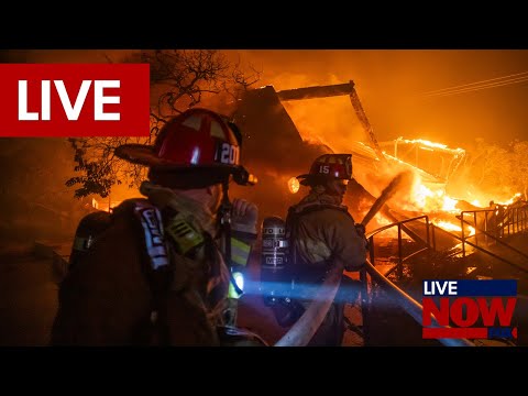 Video | LIVE California Fires: Palisades fire, Eaton fire, Hurst fire ...