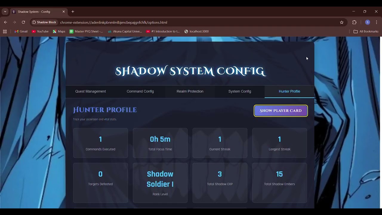 shadow block - devpost