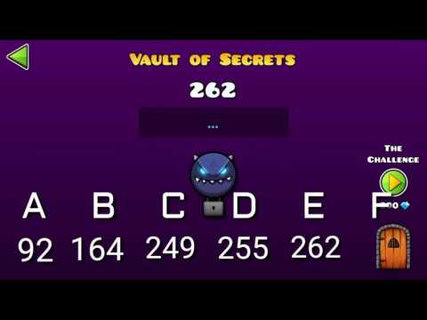 GEOMETRY DASH WORLD: ALL SECRET VAULT CODES & Treasure Room?  (All Codes)