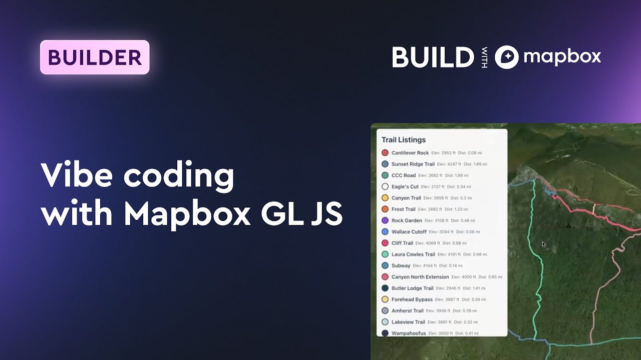 Vibe coding with Mapbox GL JS
