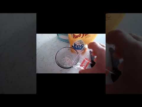 How to Make Egg Substitute - Egg Replacer #shorts