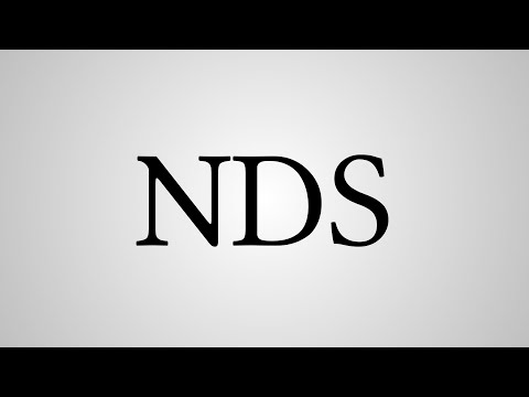What Does "NDS" Stand For?