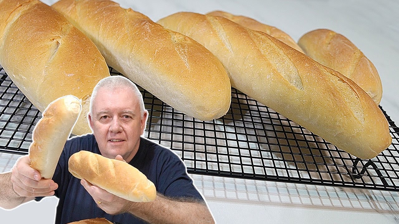 EASY Soft CRUST FRENCH Bread