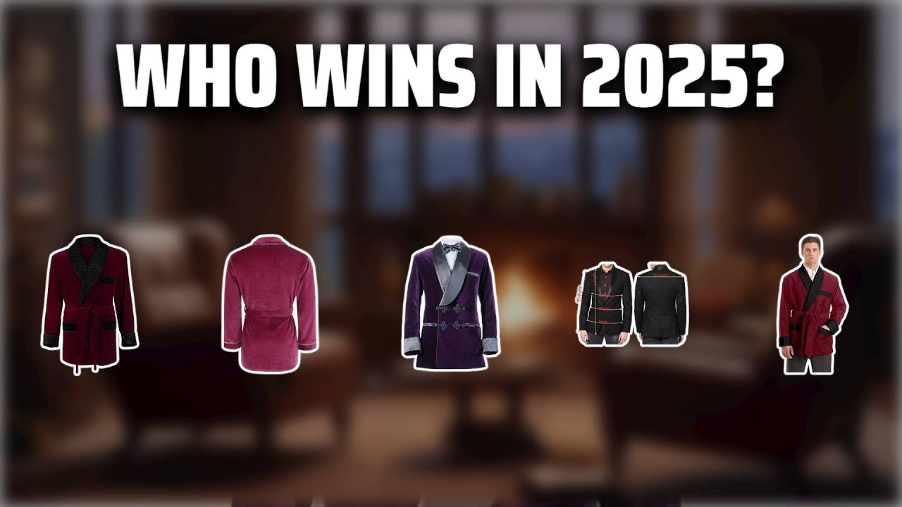 The Top 5 Best Smoking Jacket in 2025 - Must Watch Before Buying!