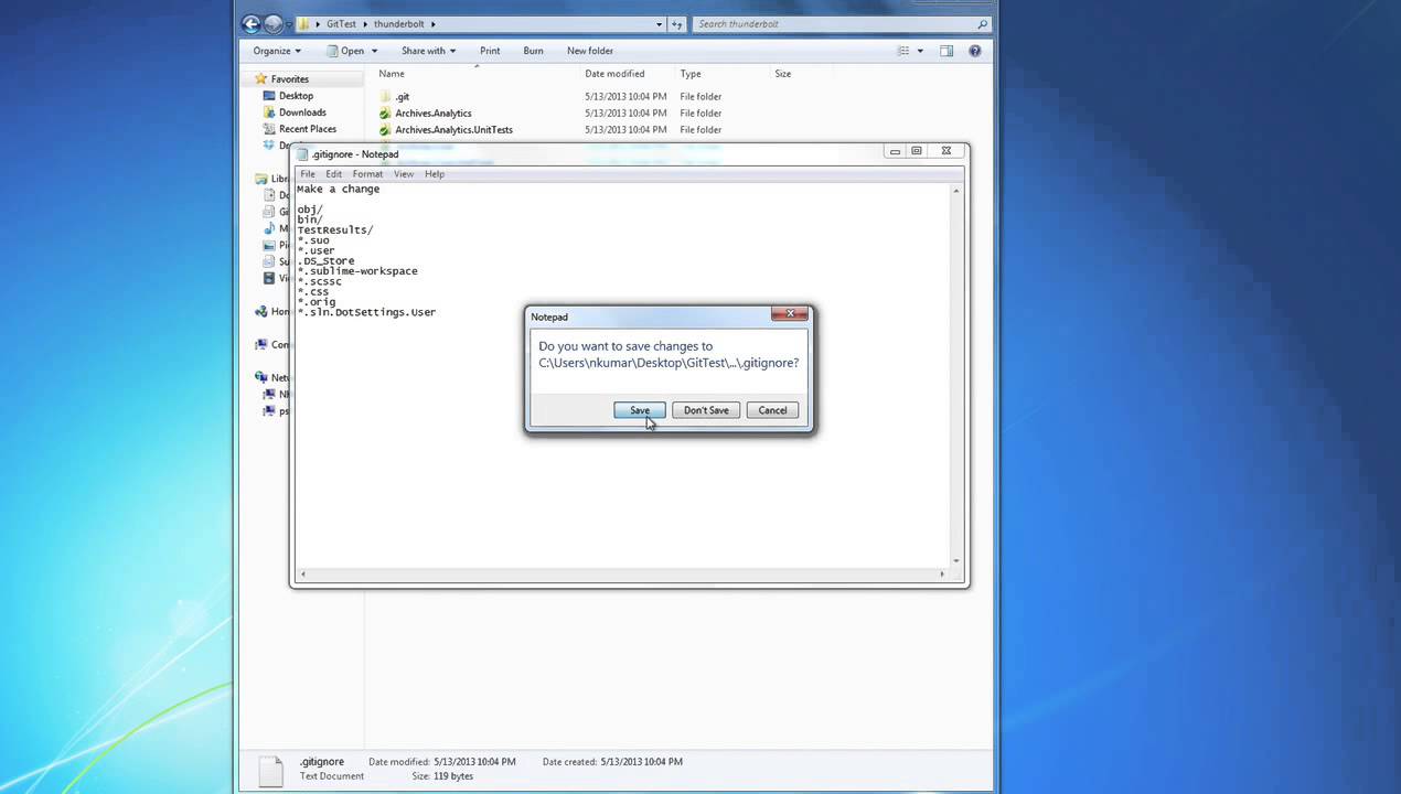 TortoiseGit Clone & Commit