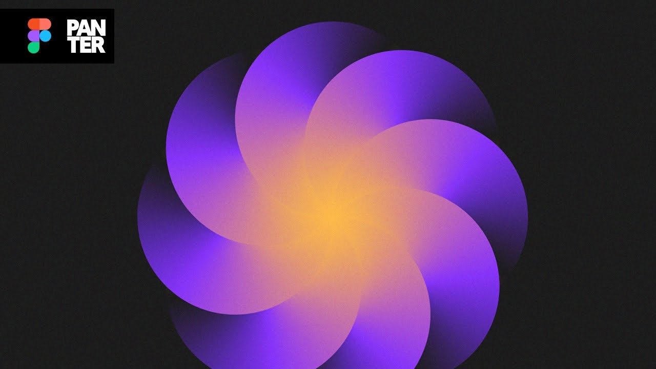 How to Design a Flower with Angular Gradient in Figma